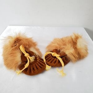 Vintage | Shoes | Vintage 7s Native American Mocassins Tassels Baby ...